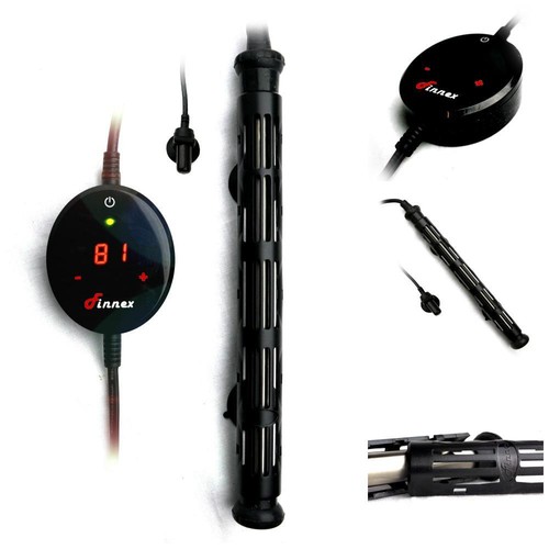 Finnex HMK-300S Series Titanium Heater - 300 watt - Aquarium Heater for ...