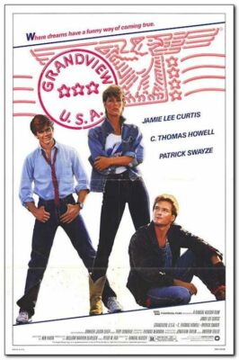 GRANDVIEW USA - 1984 - original 27x41 movie poster - PATRICK SWAYZE, J ...