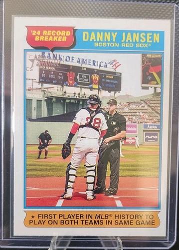 2025 Topps Heritage Baseball #6 Danny Jansen, Boston Red Sox – Record ...