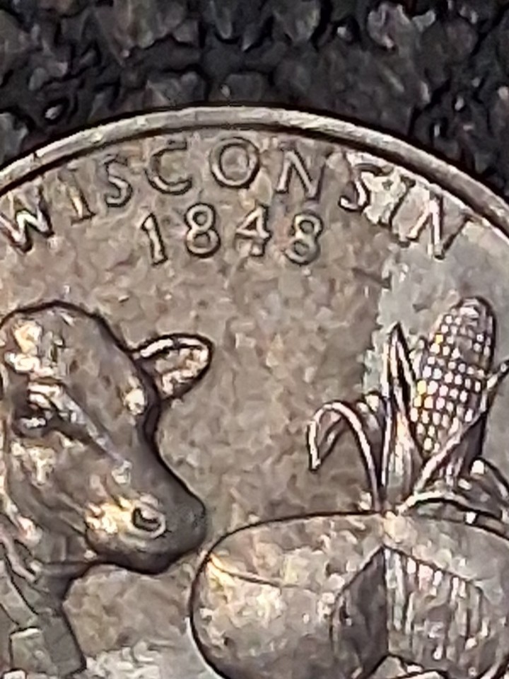 2004 D Wisconsin State Quarter, Error High Leaf On The Ear Of Corn | eBay