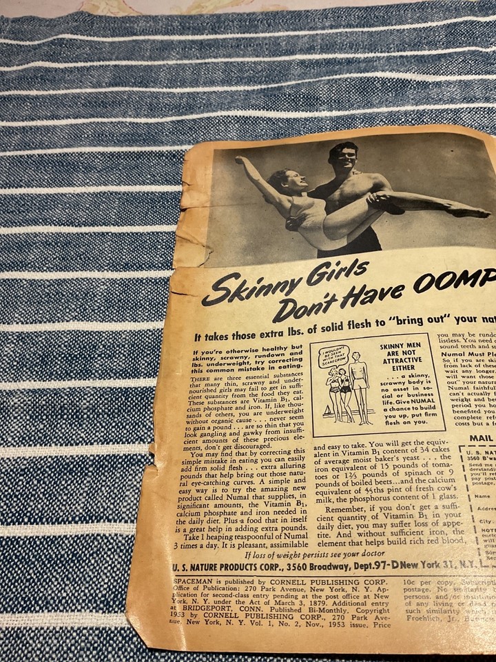 SPEED CARTER SPACEMAN #2 NOVEMBER 1953 MARVEL ATLAS COMICS- ungraded | eBay