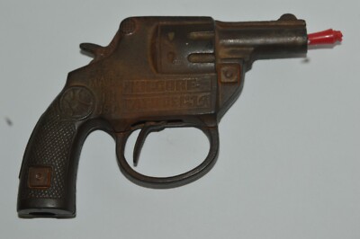 KILGORE INVINCIBLE Cap Gun Pat Dec 1914 Antique Cast Iron Child's Toy ...