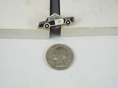 BLCK & WHITE POLICE CAR PIN | eBay