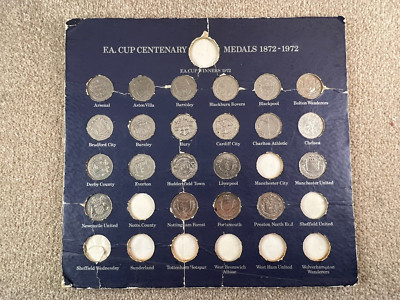 ESSO - FA Cup Centenary Token/Medal/Coins 1872-1972 - Football ...