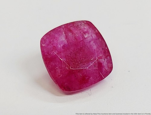 6.80ct Rare Natural Bixbite Faceted Loose Unset Gemstone from Utah 12 X ...