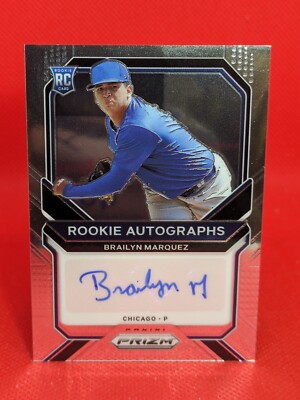 2021 Panini Prizm Rookie Auto Brailyn Marquez #RA-BM Rookie Auto RC | eBay