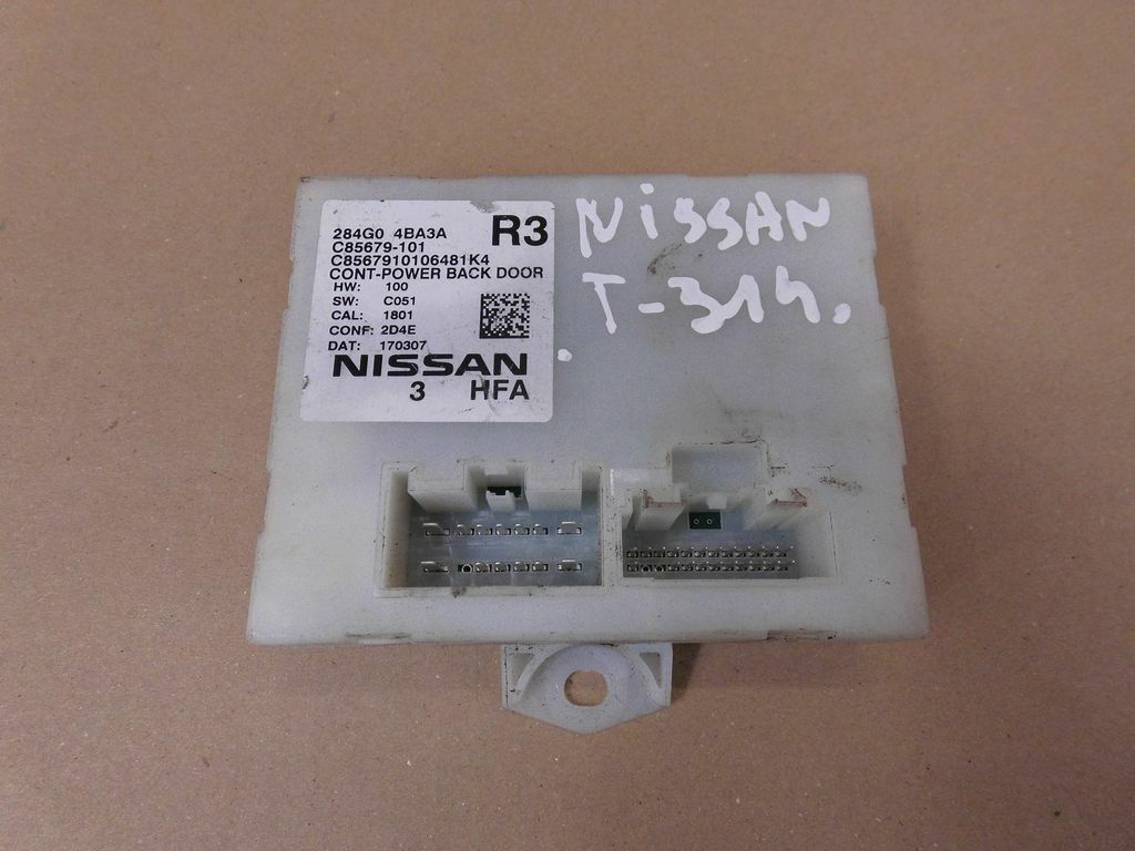 Nissan X-Trail T32 Rogue Back Door Control Module Unit 284G04BA3A 284G0 ...