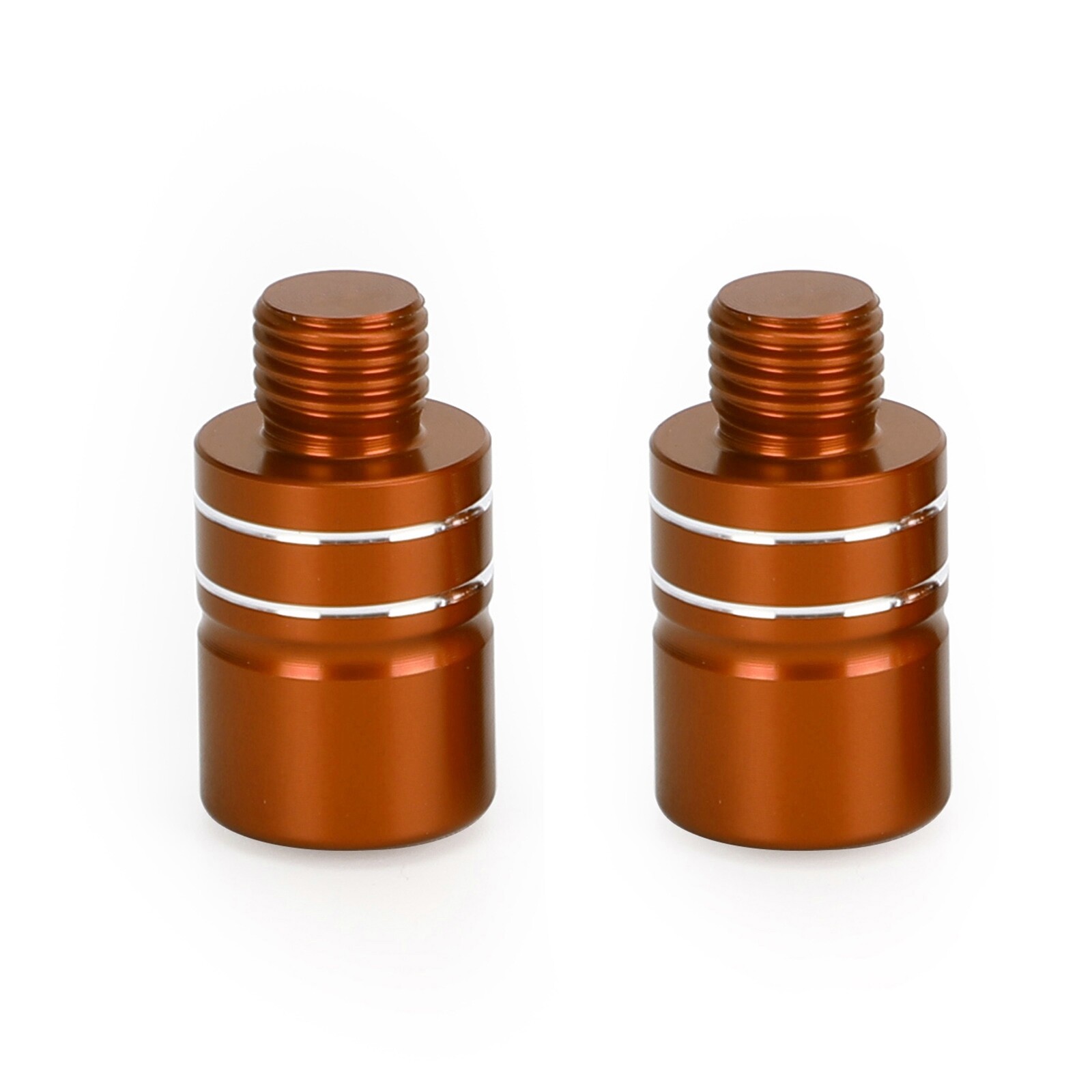 M10 Mirror Blanking Plugs Orange For BMW R1200GS LC R1250GS ADV Euro5 ...