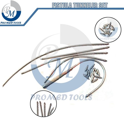 Vascular Set Fistula Tunneler Set of 17 PCS Surgical Instruments | eBay