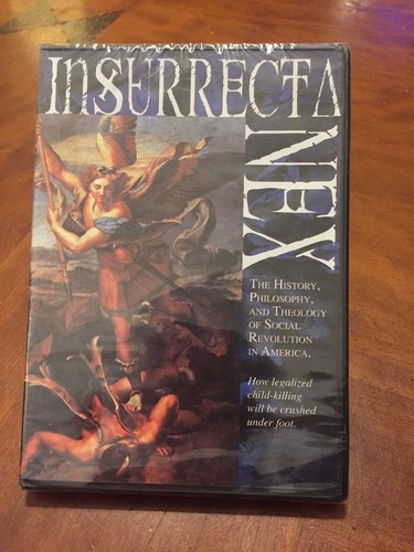 NEW Insurrecta Nex DVD Randall Terry Voice of Resistance Christian ...