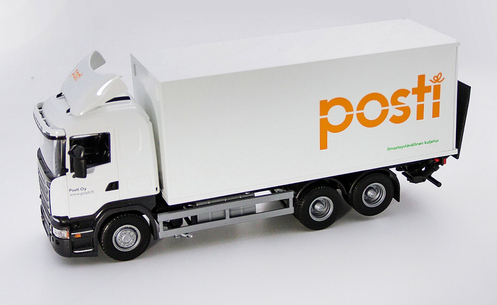 Emek Scania Posti Finnish post truck NEW SEALED 1:25 FREE SHIPPING. | eBay