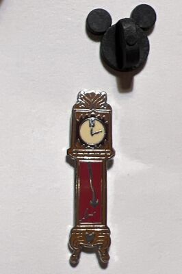 DISNEY - HAUNTED MANSION 13-HOUR GRANDFATHER CLOCK - HIDDEN MICKEY PIN ...