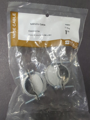 1" ProConnex NM/SE Clamp Type Strain Relief Connector Zinc 1" 49663 | eBay