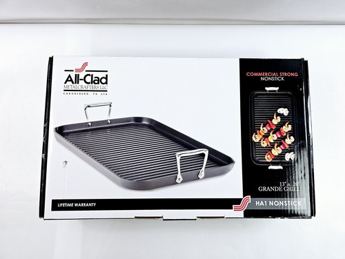 All-Clad Metal Crafters Double Burner Griddle 13”x 20” Commercial ...