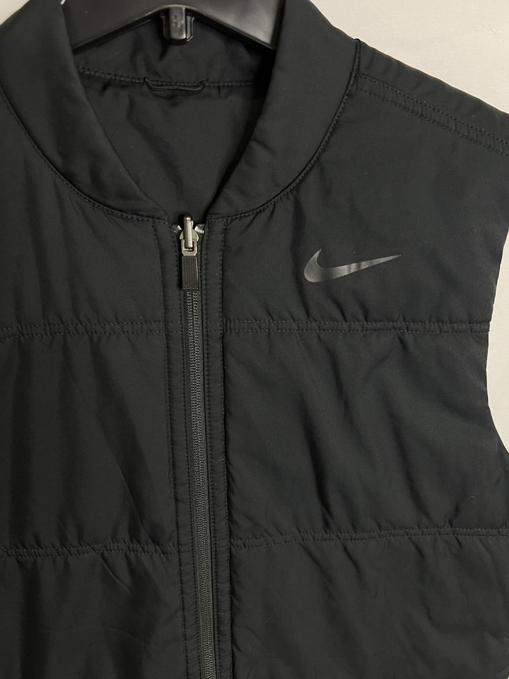 Nike Reversible Golf Vest Men's Size M Synthetic Fill Core Black 932303 ...