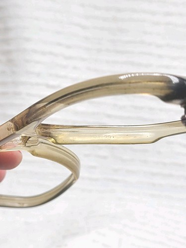 Vtg 80s Ombre Aviator Frames Unisex Brown Eyeglass 54/20 145 Optical ...