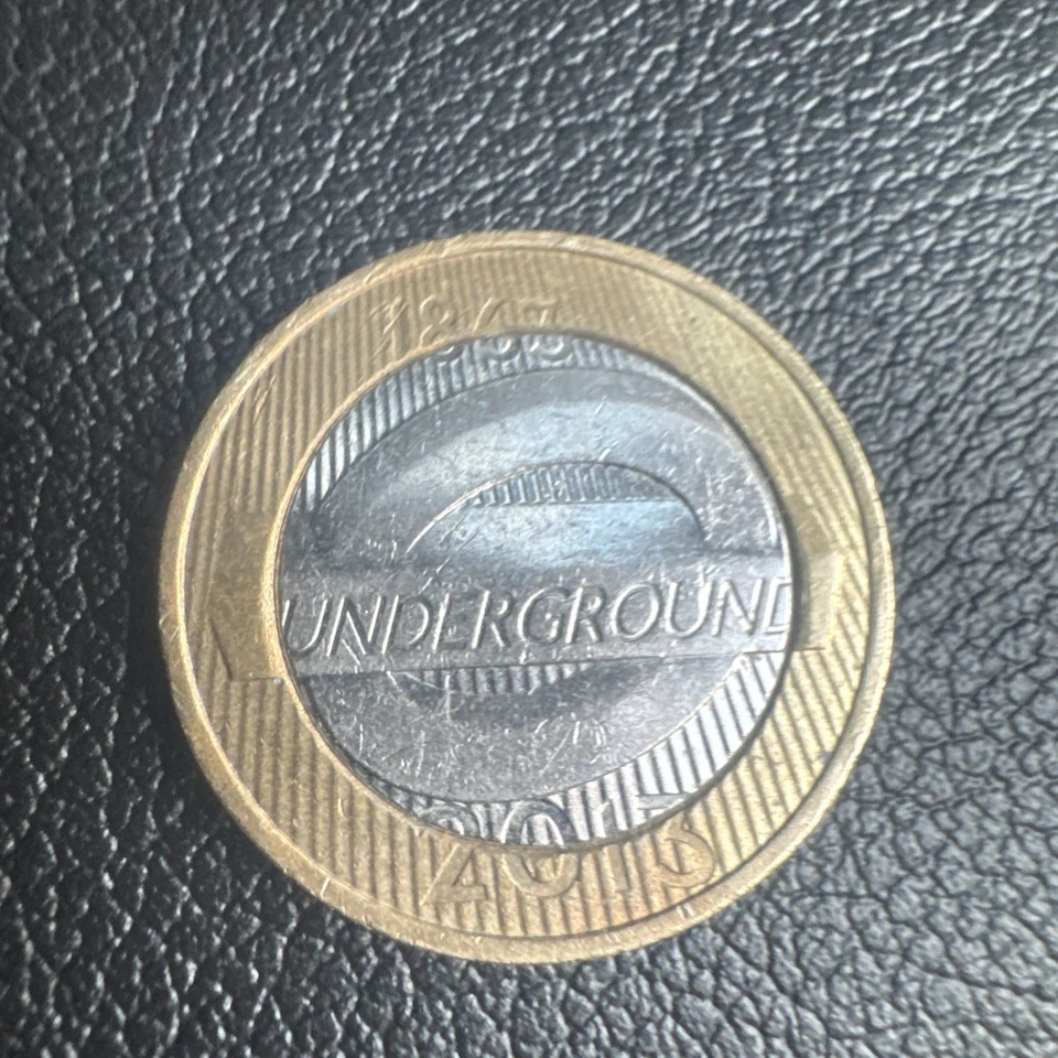 London Underground £ 2 Coin British Two Pound Coins (c.1971-Now) for ...