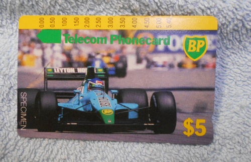 #D189. SPECIMEN BP FORMULA 1 MOTOR RACING TELECOM PHONECARD | eBay ...