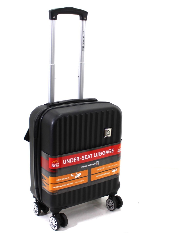 EasyJet Under Seat 45x36x20 Hard shell Suitcase Wheel Luggage Cabin ...