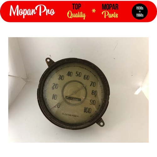 1938 DODGE D8 D9 D10 ORIGINAL USED MOPAR SPEEDOMETER 38 | eBay Australia