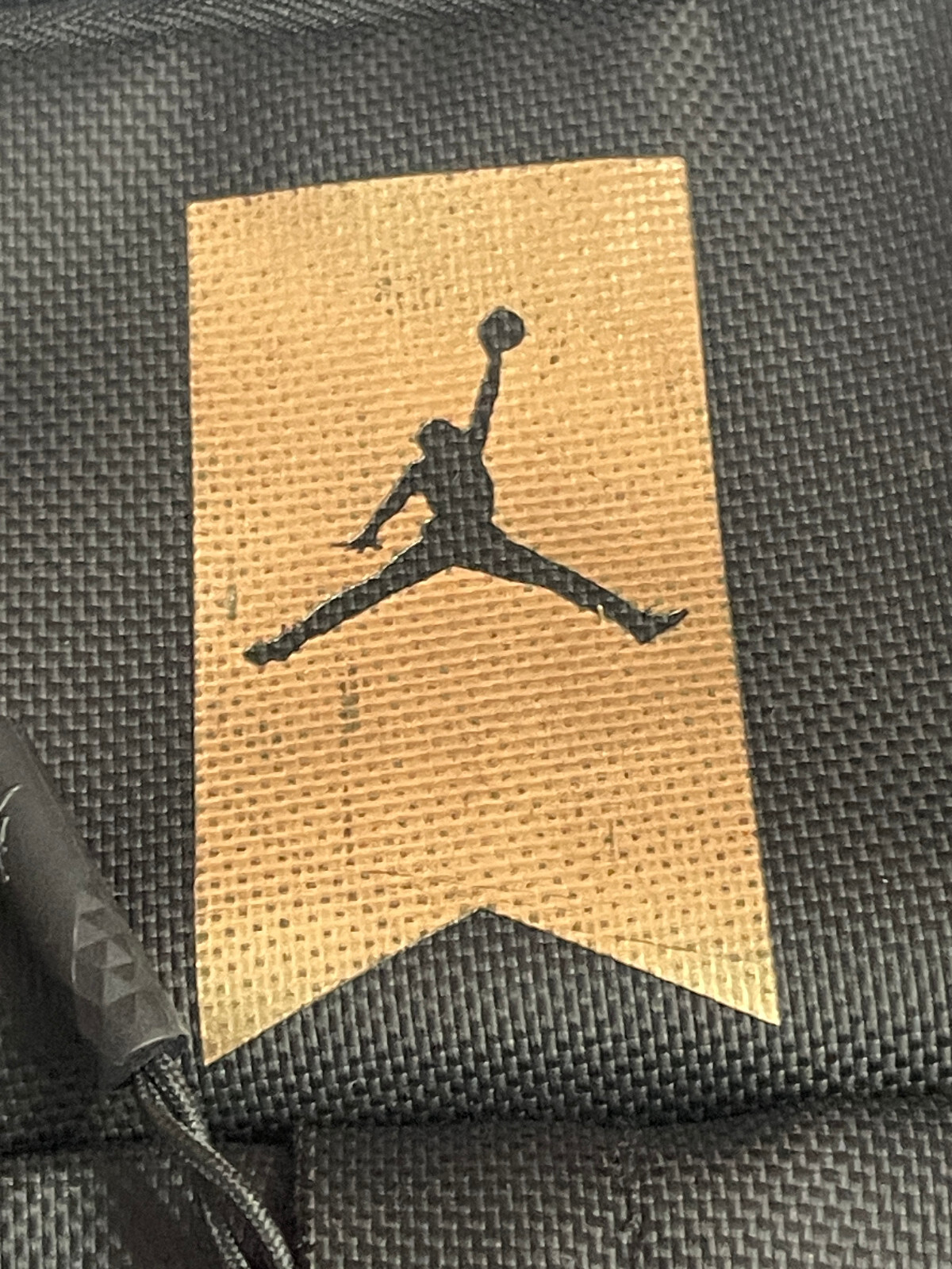 Michael Jordan Air Backpack - Black with Gold - Gem