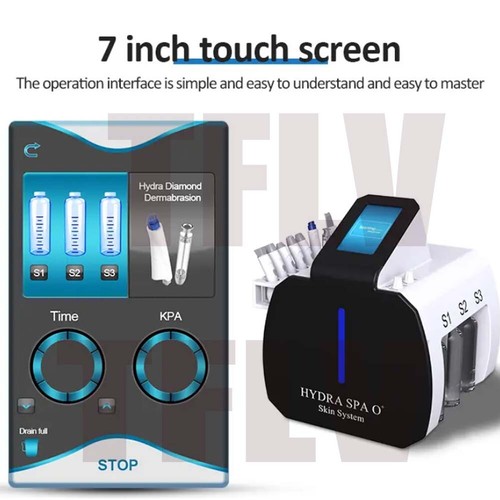 New 8 in 1 Ultrasonic RF BIO Hydro Dermabrasion Hydro Facial Beauty ...