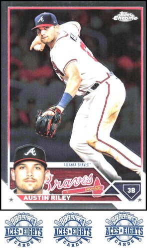 2023 Topps Chrome Austin Riley Atlanta Braves #66 | eBay