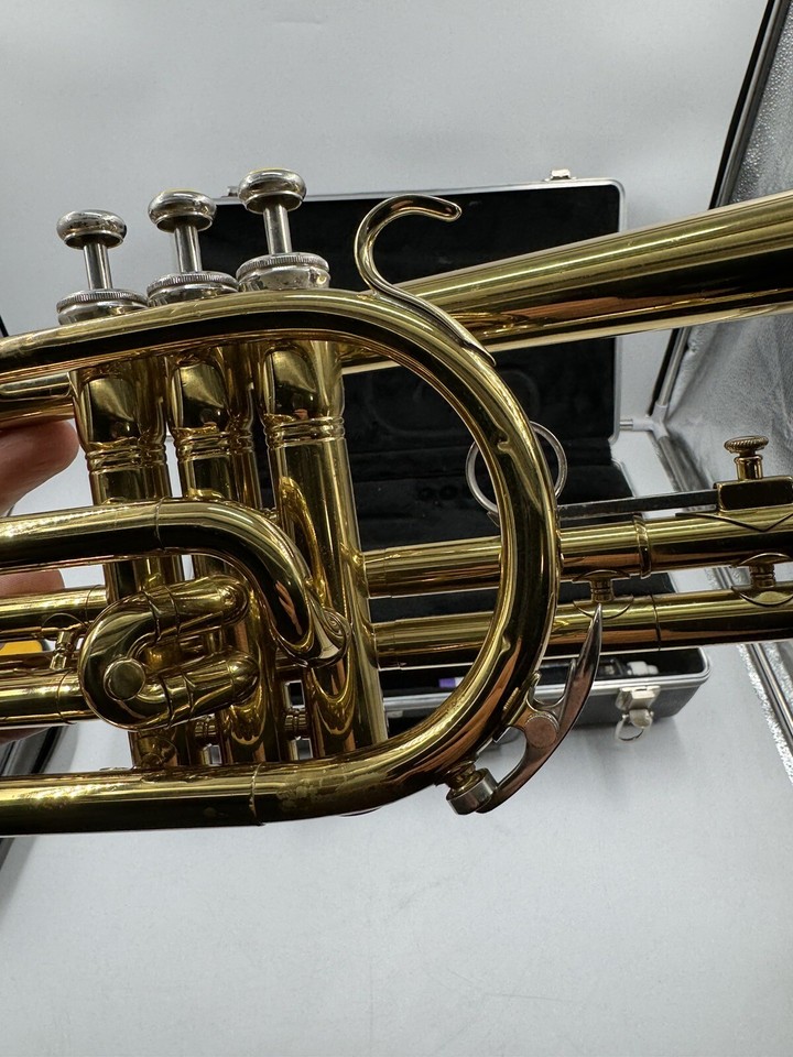 King Tempo 602 Coronet Music Instrument With Case & Mouth Piece | eBay