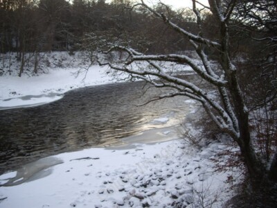 Photo 6x4 River Dee, Banchory Banchory/NO6995 Close upstream of Bridge ...