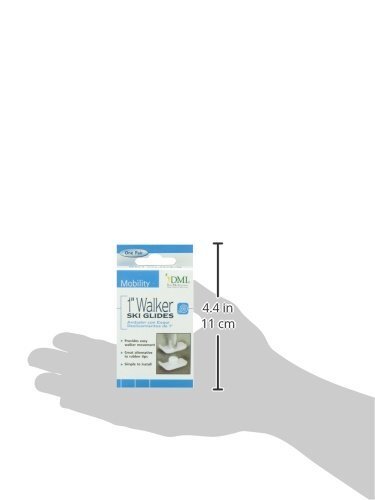 Walker Ski Glider Feet Slider with Curved Tips, 2 Pcs | eBay