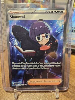 Shauntal Full Art Ultra Rare - 243/182 - Pokemon Paradox Rift - NM or ...