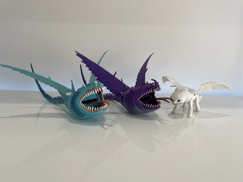 How To Train Your Dragon Defenders of Berk Purple/Blue Thunderdrum ...