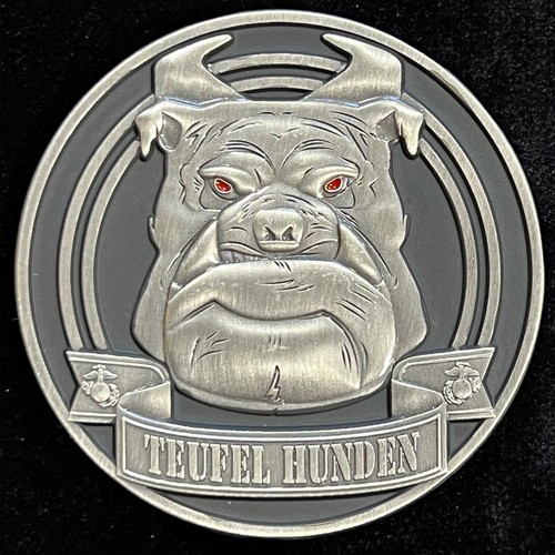 USMC Devil Dogs Teufel Hunden Challenge Coin | eBay