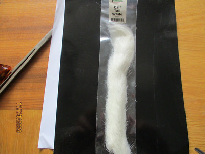 calfs tail white fly tying materials | eBay