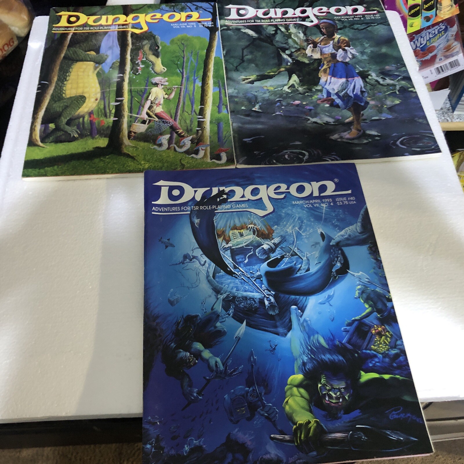 Dungeons and dragons LOT of 3 magazines, 1993 | eBay