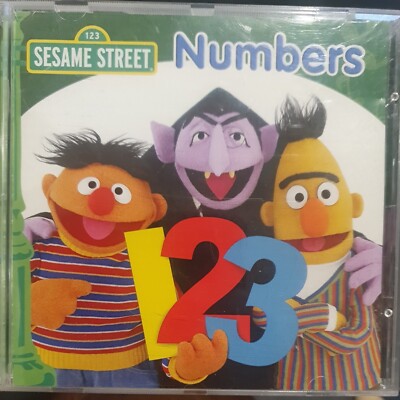 SESAME STREET NUMBERS CD SOUNDTRACK CULT CHILDREN'S TV SERIES ELMO ...