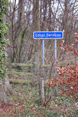 Photo 6x4 Local Services Signpost Little Catwick The precise nature of ...