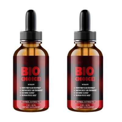 2-Pack Bio Choice Drops, BioChoice Pro to Boost Stamina and Energy ...