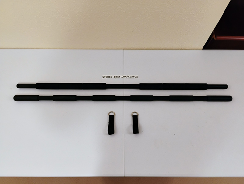 Bowflex Lat and or Squat Bars Includes 2 each with 1 Set of Straps as ...