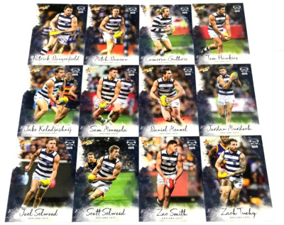 2018 SELECT AFL FOOTY STARS TRADING CARD FULL BASE CARD TEAM SET ...