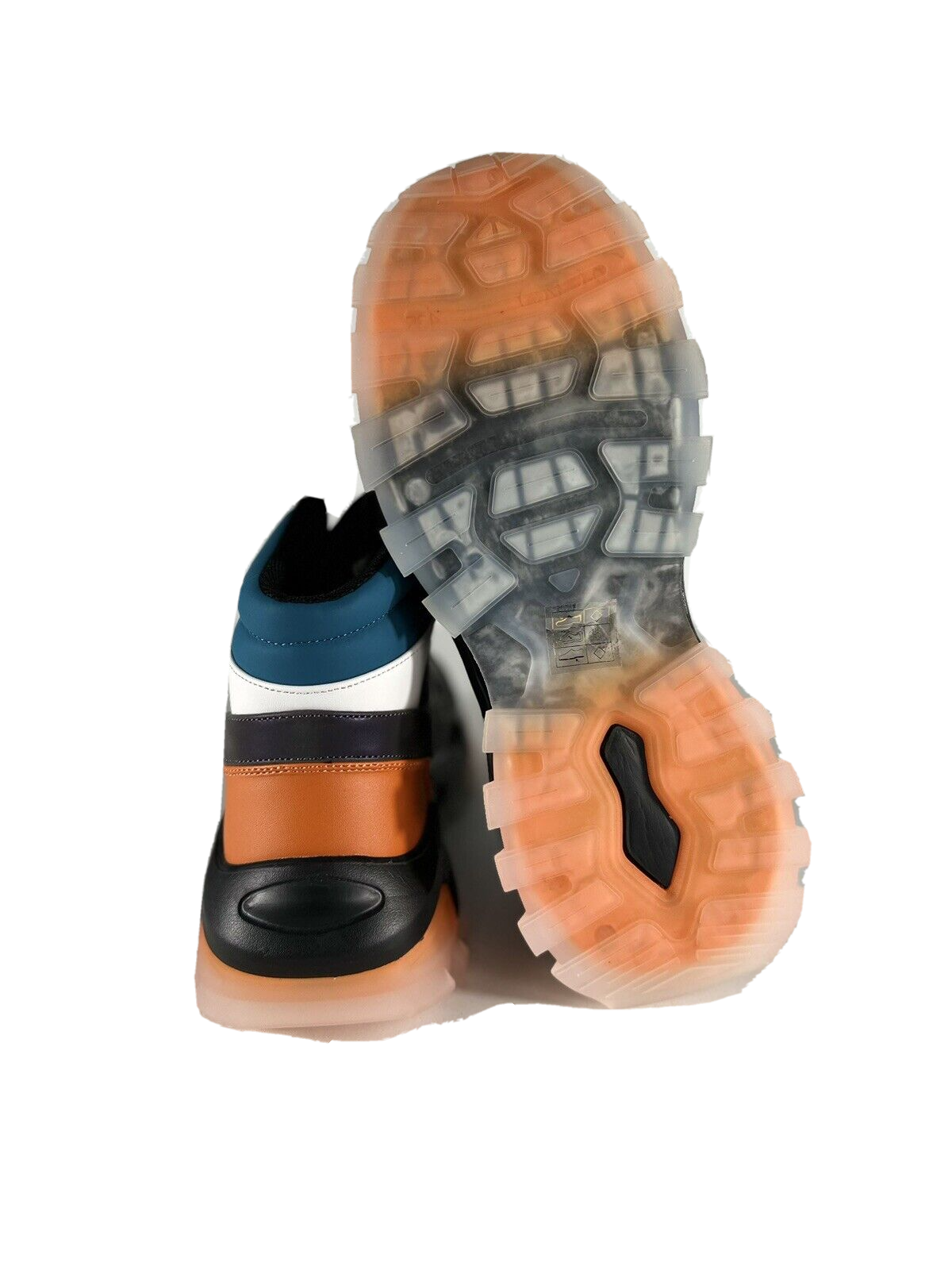 Mazino Wonderstone Chunky High-top Sneakers Men's Fashion Shoes Green ...