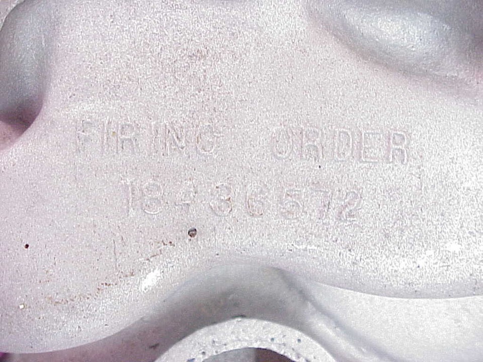 Corvette Z-28 SB Chevy Factory GM Snowflake Aluminum Intake Manifold ...