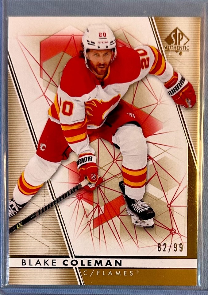 2022-23 SP Authentic Blake Coleman Base Gold /99 #68 | eBay