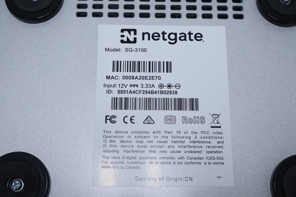 pfSense Netgate SG-3100 Security Gateway VPN Firewall Router | eBay