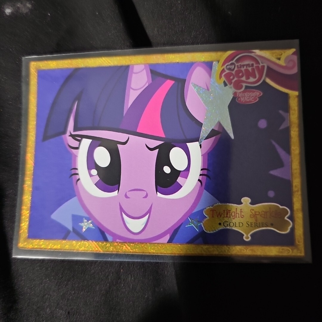 MLP My Little Pony Gold Series 1 Trading Card Twilight Sparkle #G4 Rare ...