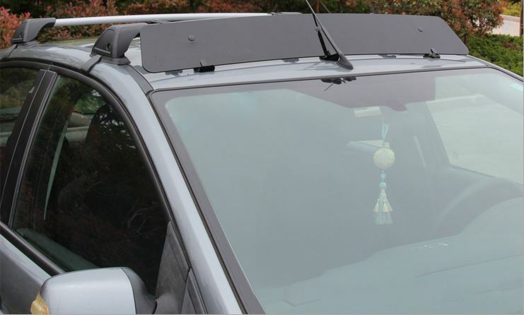Universally Fit Rooftop 43" Roof Rack CrossBar Wind Fairing Air ...