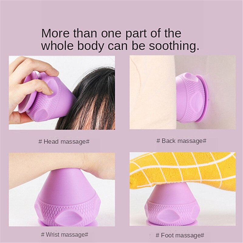 Myofascial Trigger Point Massage Ball Therapy Roller Deep Tissue Hand
