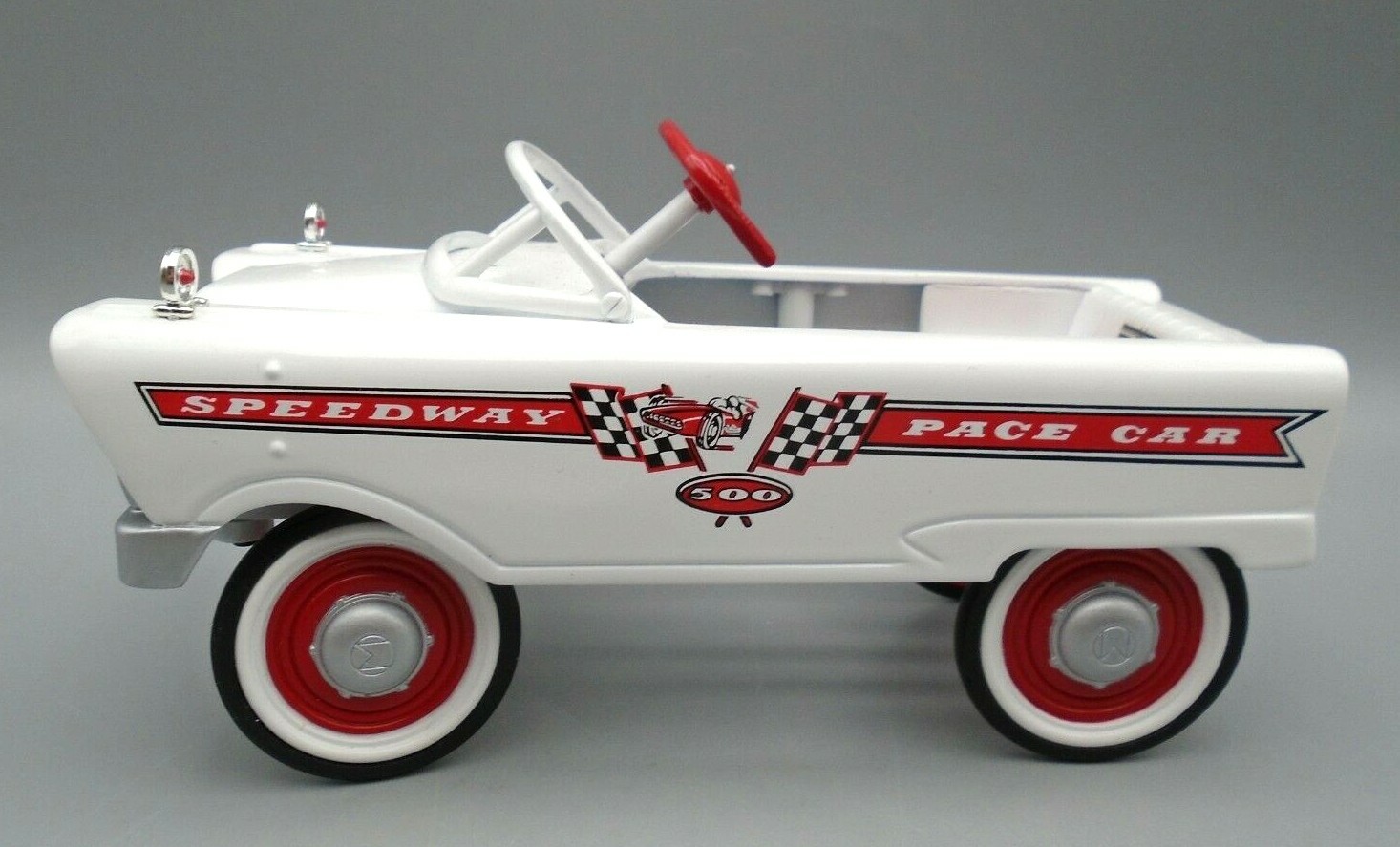 Hallmark Limited Edition Speedway Pace Car Red White & Black Kiddie Car ...