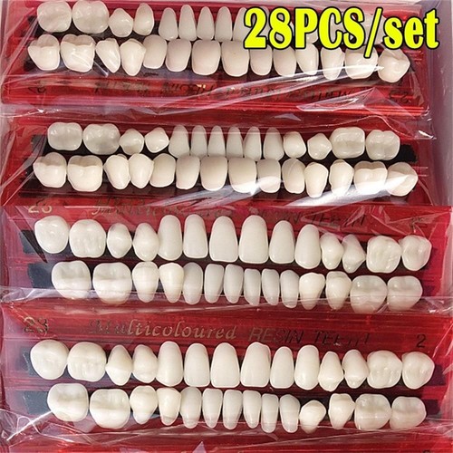 Care Temporary Crown Teeth Veneers Resin Acrylic Tooth Tool Simulation ...