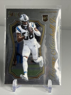 2021 PANINI SELECT - TERRACE MARSHALL JR SELECT CERTIFIED RC - Panthers ...